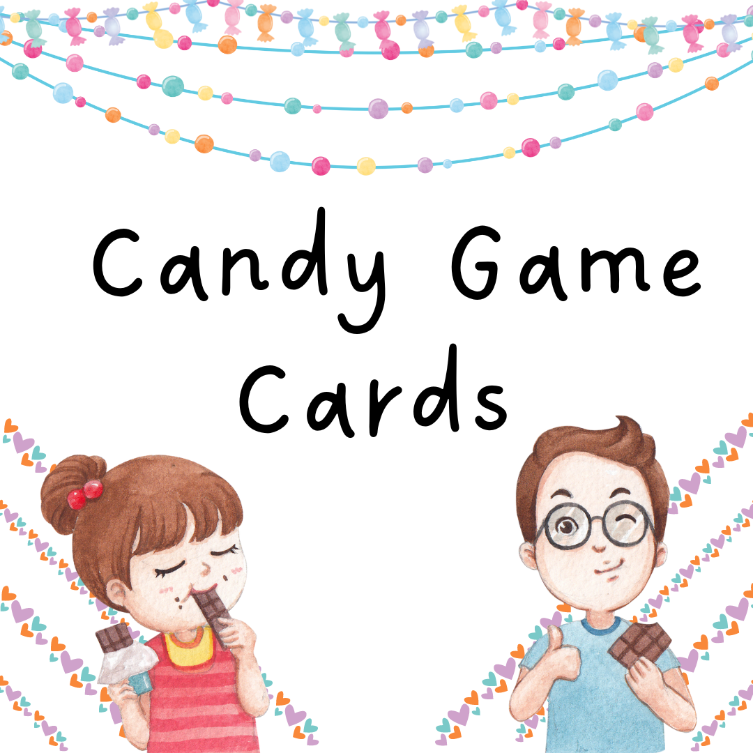 Candy Game Cards - The House of Education
